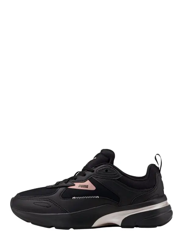 PUMA Fs Runner Metallic Sneakers - Black