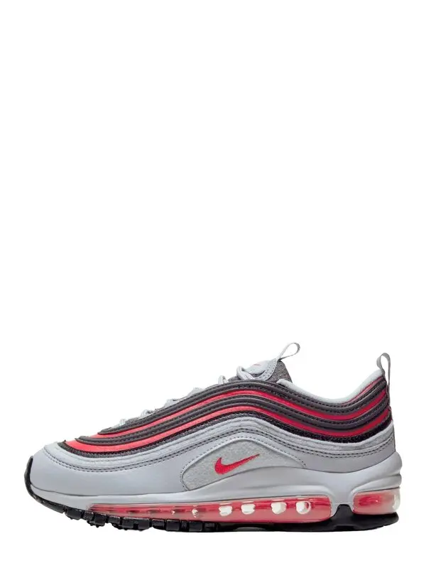 Nike Max 97 Felt Sneakers - Grey/red/black