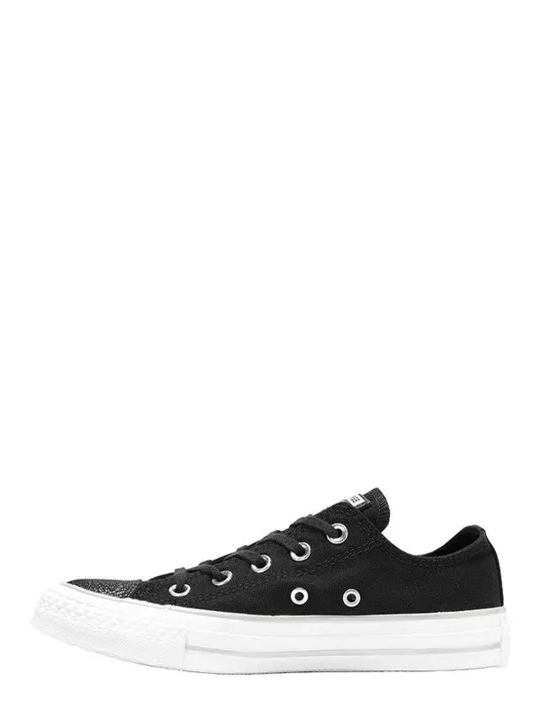 CONVERSE Chuck Taylor All Star Ctas Ox Low Top Sneakers - Black/silver