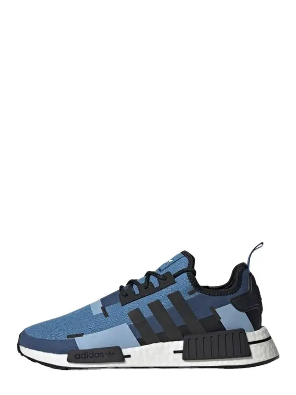 Adidas Pharrell X Nmd_r1 "focus Blue" Sneakers - Blue/black