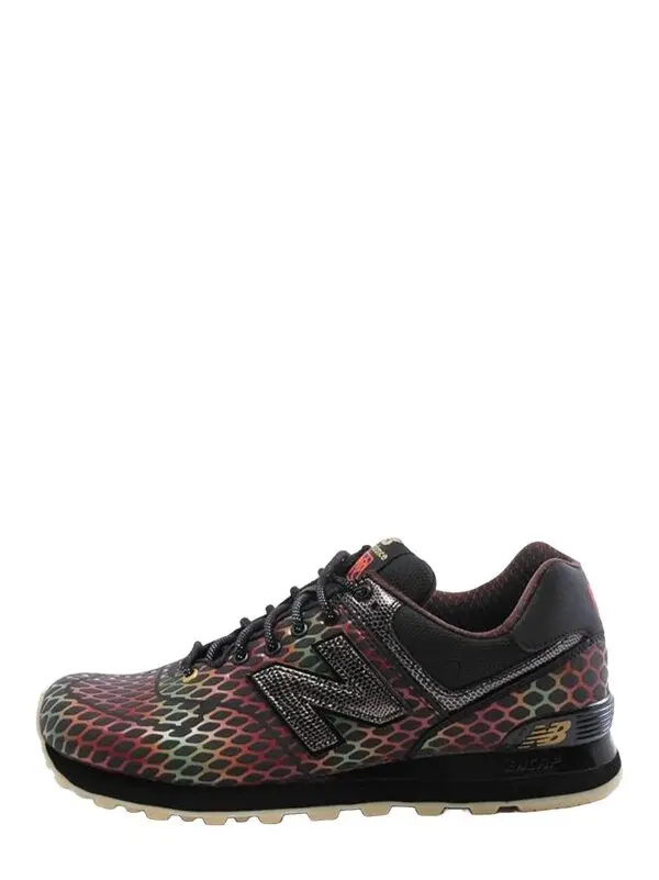 NEW BALANCE 574 "year Of The Snake" Low Top Sneakers - Black/multi-color
