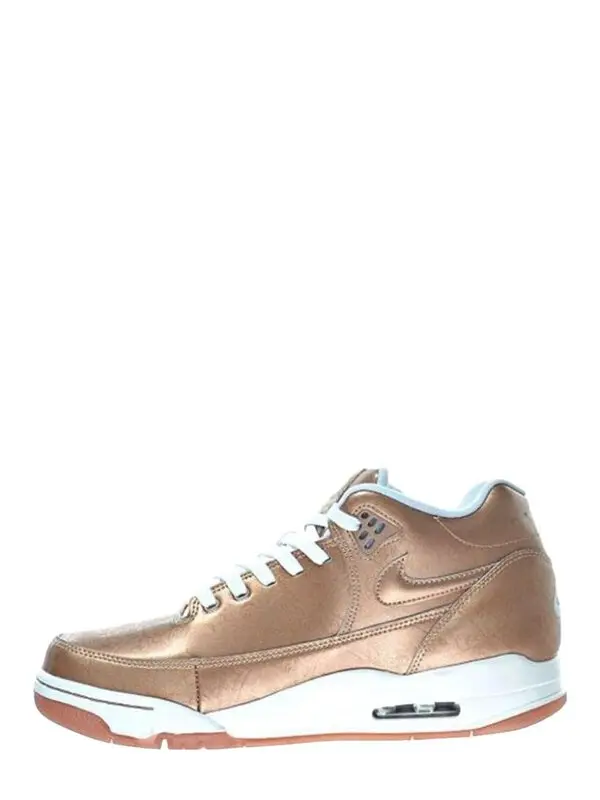 Nike Flight Squad High Top Sneakers - Metallic Copper/white