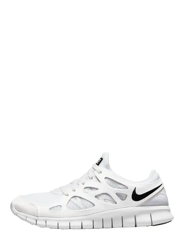 Nike Free Run 2 Athletic Sneakers - White/black