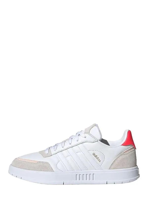 Adidas Courtmaster Sneakers - White/red