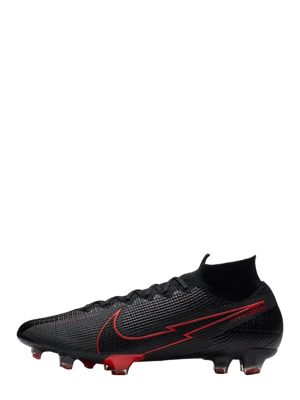 Nike Mercurial Superfly 7 Elite Fg Soccer Cleats - Black/red