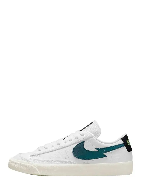 Nike Blazer Low '77 "lightning Bolt Swoosh" Sneakers - White/green
