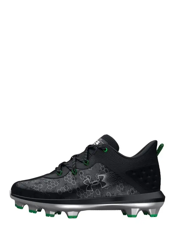 Under Armour Harper 8 Tpu Baseball Cleats - Black/metallic Silver