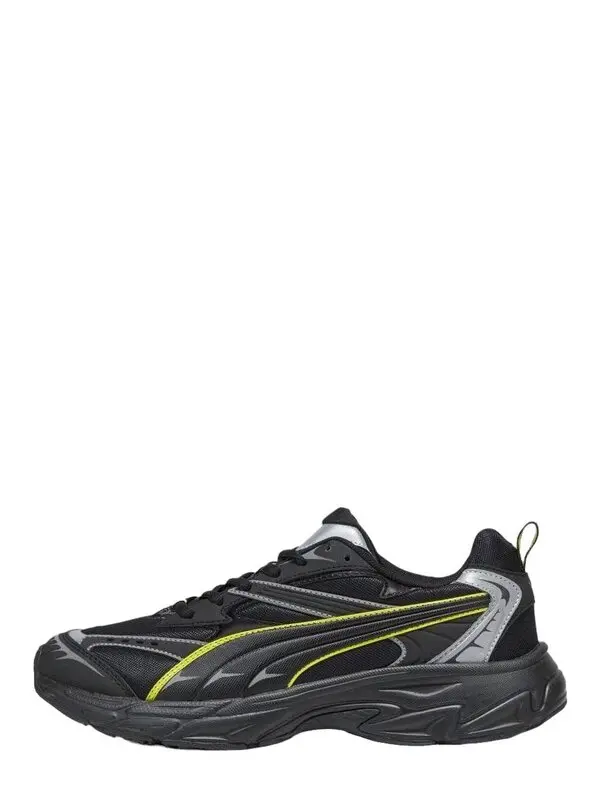 PUMA Morphic Reflective Sneakers - Black/yellow/silver
