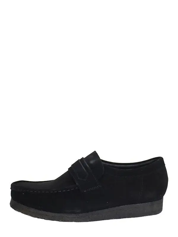 Clarks Wallabee Loafer Suede - Black