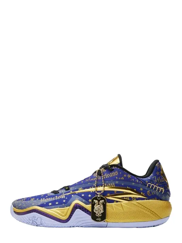 ANTA Kai 3 'kai Mentality' Sneakers - Blue/purple/gold