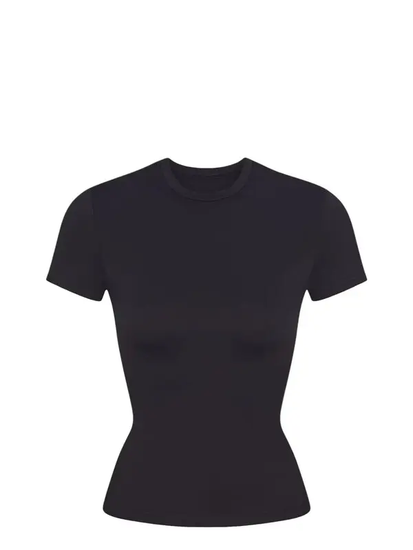 Nike X Skims Matte Padded T-shirt - Obsidian