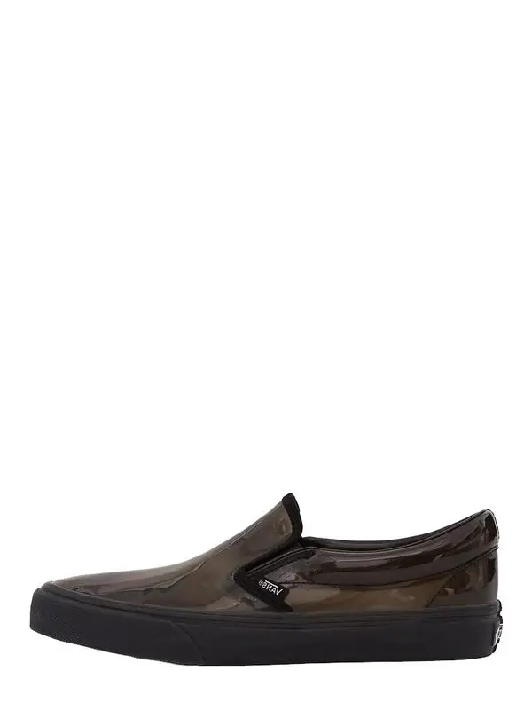 VANS Opening Ceremony X Slip-on Transparent Sneakers - Black