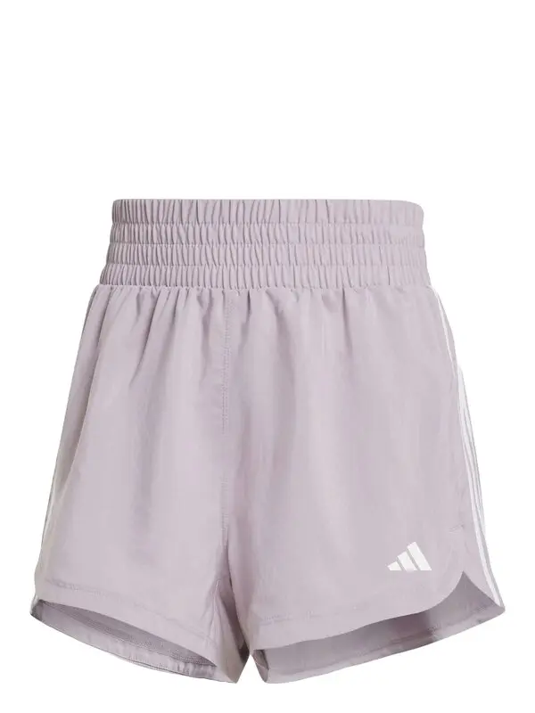 Adidas Pacer Training 3-Stripes Woven High-Rise Shorts