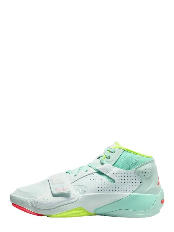 JORDAN Zion 2 'spring Hoops - Barely Green/flash Crimson/volt