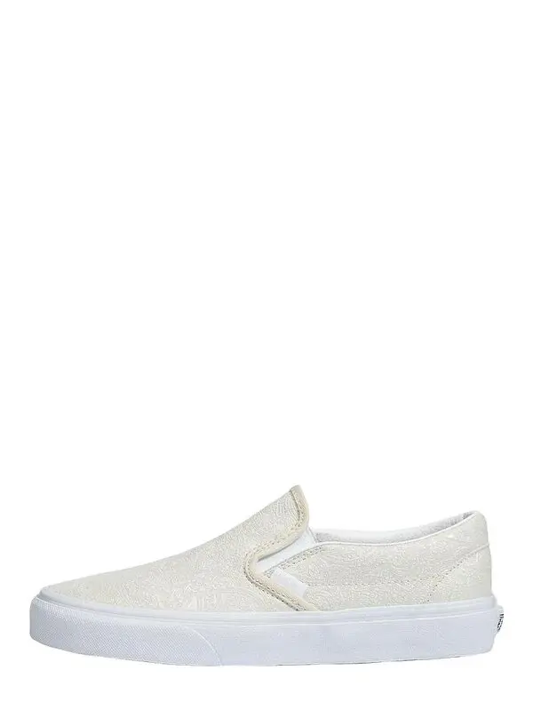 VANS Princess Paisley Slip-on Sneakers - Cream