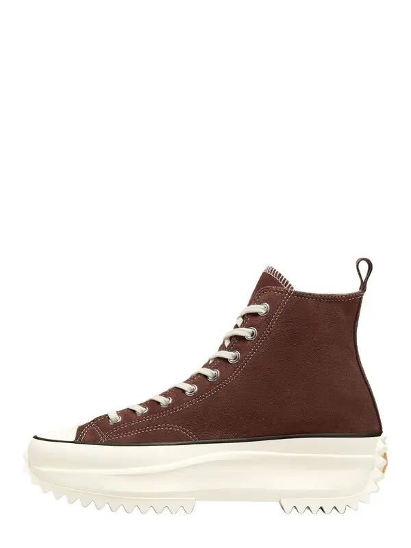 CONVERSE Run Star Hike Suede High Top Sneakers - Brown/white