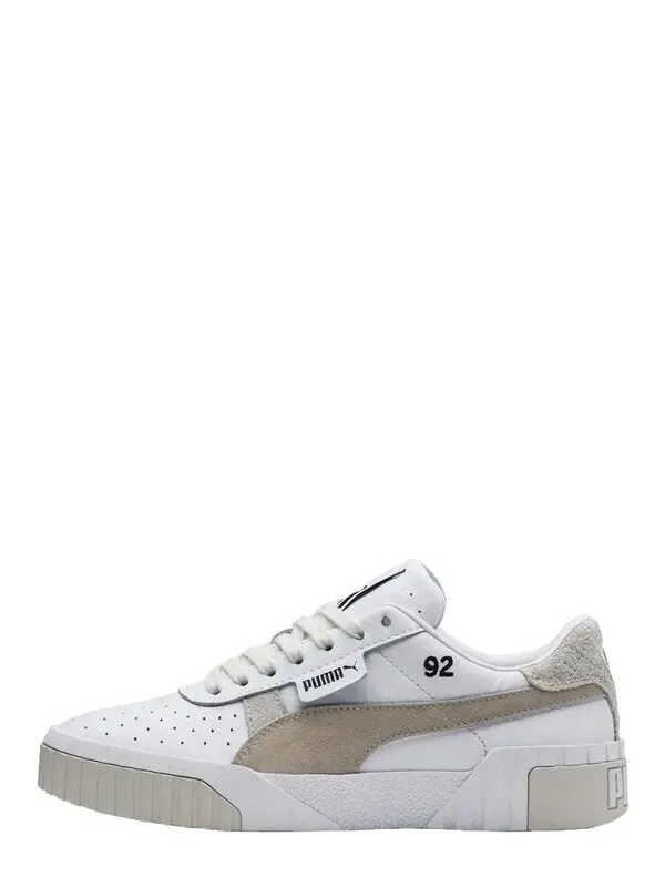 PUMA Cali Leather Suede X Sg Low-top Sneakers - White