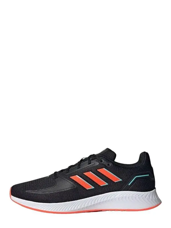 Adidas Run Falcon 2.0 Athletic Sneakers - Black/orange
