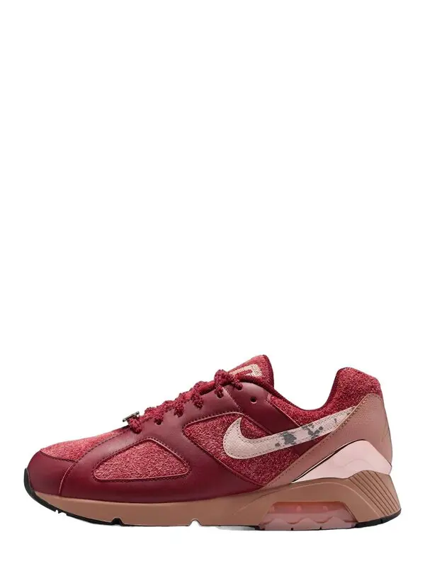 Nike X Apron Records Air Max 180 - Team Red/fossil Rose/pink Oxford