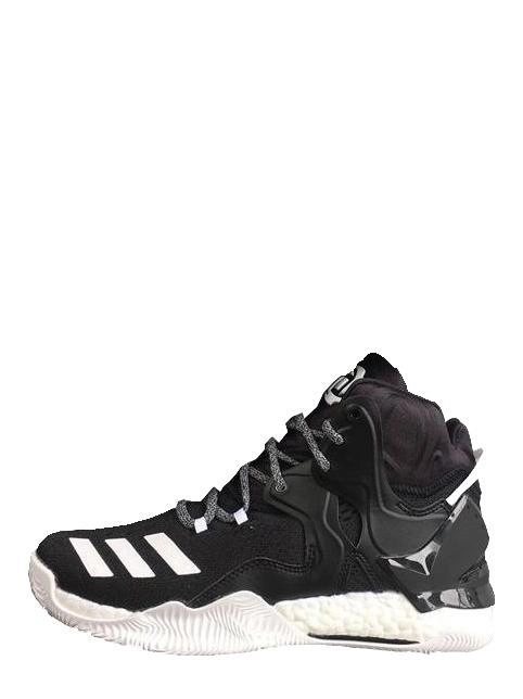 Adidas D Rose 7 High Top Sneakers - Black