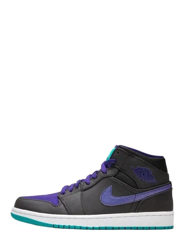 JORDAN 1 Mid 'grape' Sneakers - Black