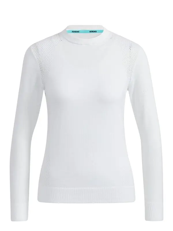 Adidas Play Green Pullover Sweater - White