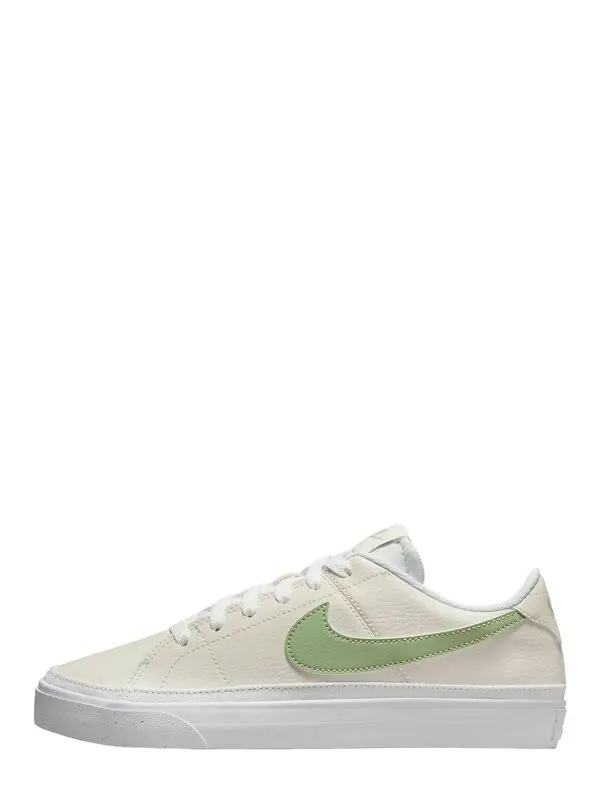 Nike Court Legacy Next Nature Low Top Sneakers - Beige/white/volt