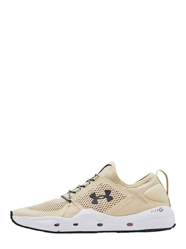 Under Armour Micro G Kilchis Fishing Shoes - Khaki Base/white