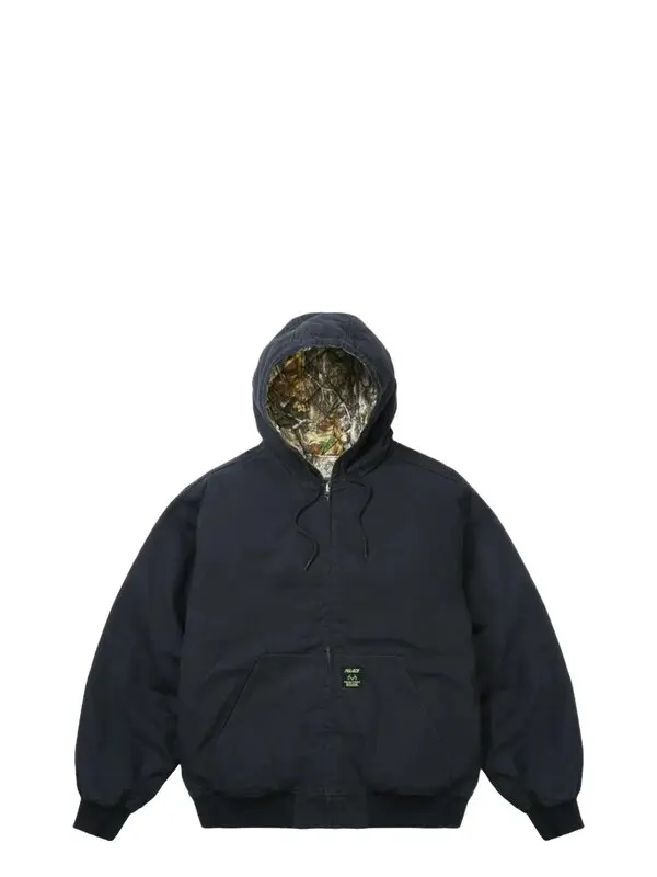 PALACE Ss26 Realtree Reversible Zip Up Hooded Jacket - Black
