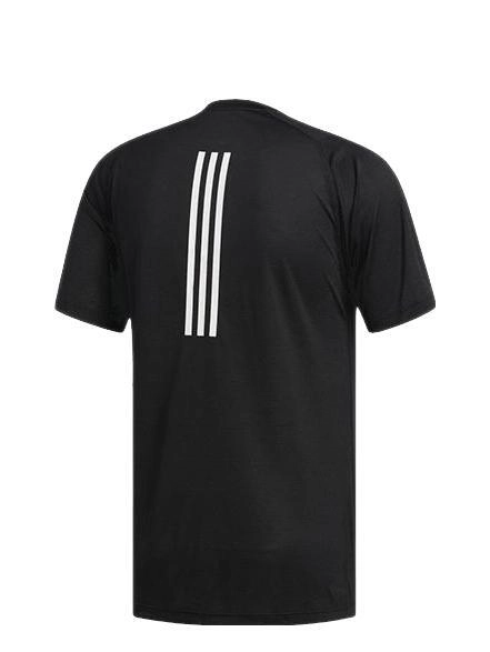 Adidas 3-stripes Training T-shirt - Black