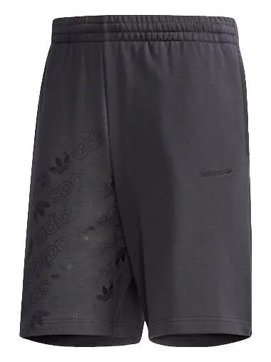 Adidas Originals Printed Pocket Shorts - Black