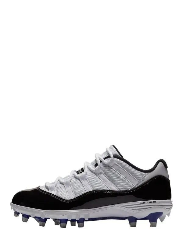 JORDAN Air 11 Low Td Cleat 'concord - White/black-concord-black
