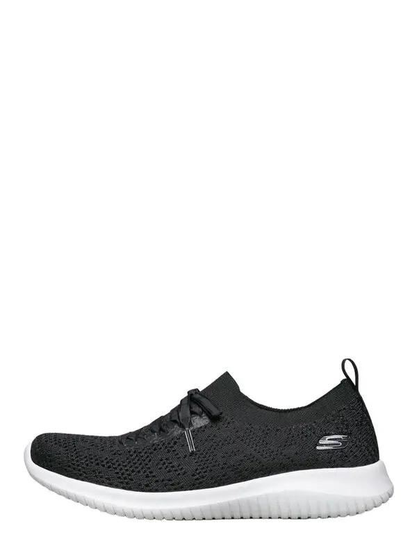 Sketchers Ultra Flex Slip-on Sneakers - Black