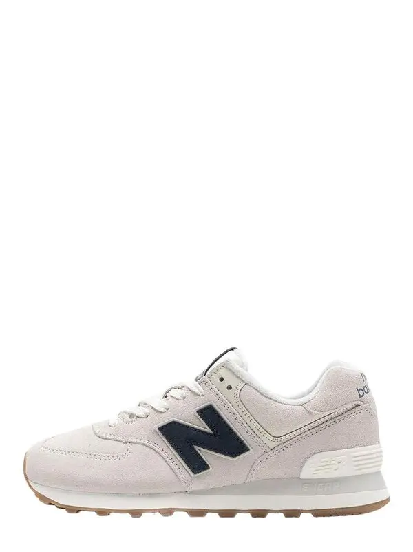NEW BALANCE 574 "grey White Navy" Sneakers - Grey/white/navy