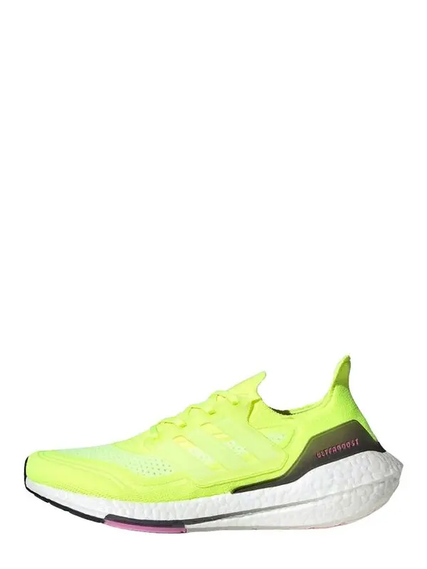 Adidas Ultraboost 21 Athletic Sneakers - Yellow