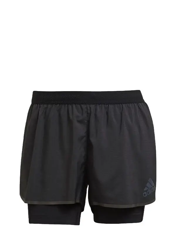 Adidas Adizero 2-in-1 Shorts - Black