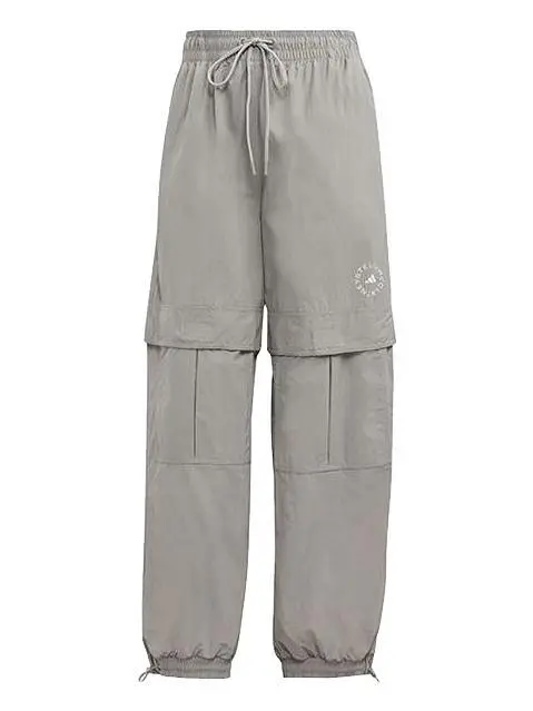 Adidas By Stella Mccartney Truecasuals Woven Solid Track Pants - Grey