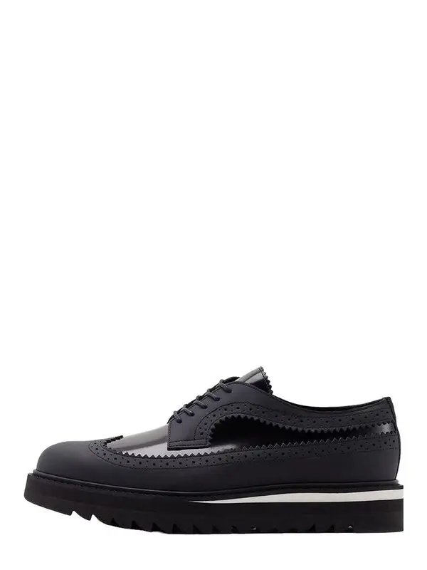 Onitsuka Tiger Brogue Shoes - Black/white