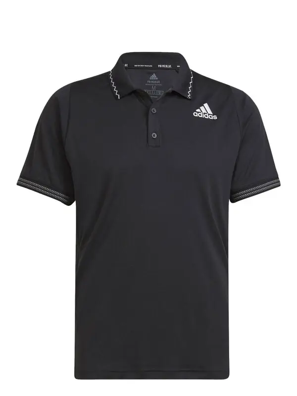 Adidas Freelift Primeblue Polo Shirt - Black