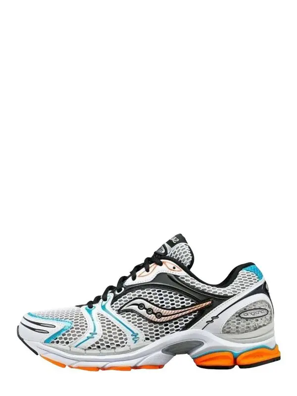 Saucony Progrid Triumph 4 Og Athletic Sneakers - White/silver/teal