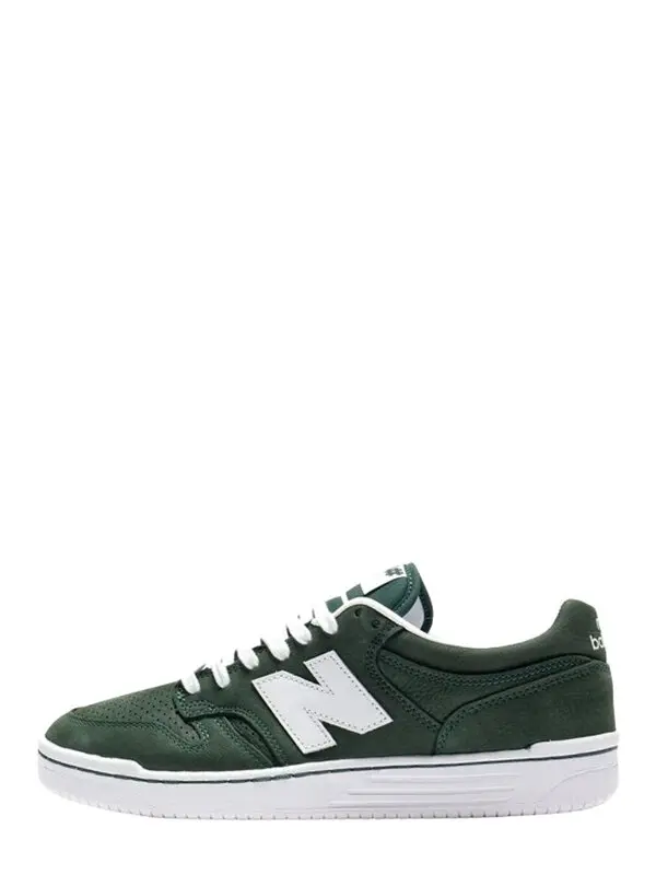 NEW BALANCE 480 Low Top Sneakers - Forest Green/white