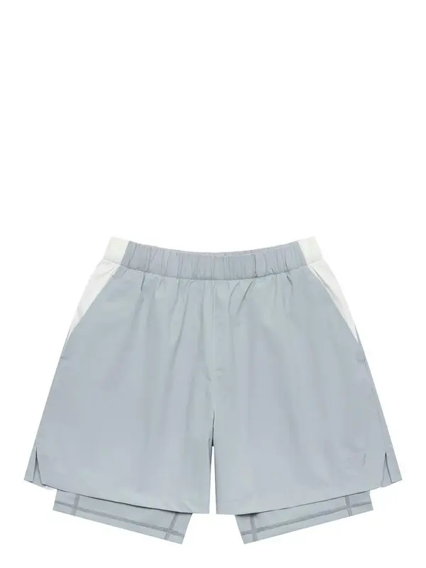 NEW BALANCE Nb Logo 2-in-1 Athletic Shorts - Grey