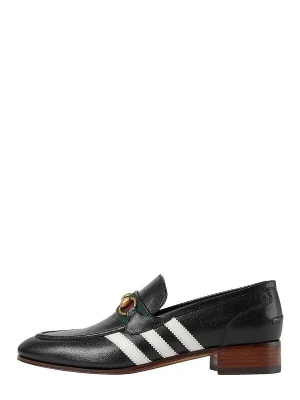Gucci X Adidas Leather Loafer - Black