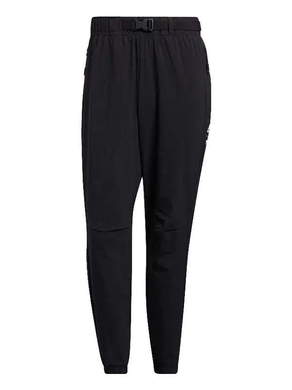 Adidas Wj Wv Pnt Casual Elastic Band Sports Bundle Feet Pants - Black