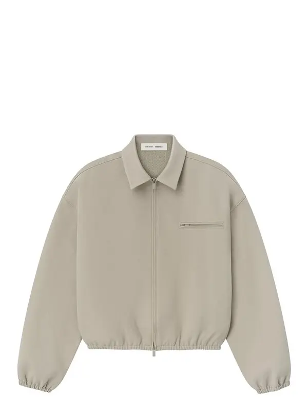 Fear Of God Ss25 Bonded Canvas Jacket - Timber