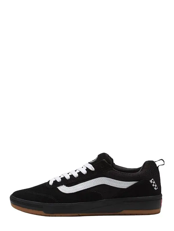 VANS Skateboarding Zahba Low Top Sneakers - Black/white/brown