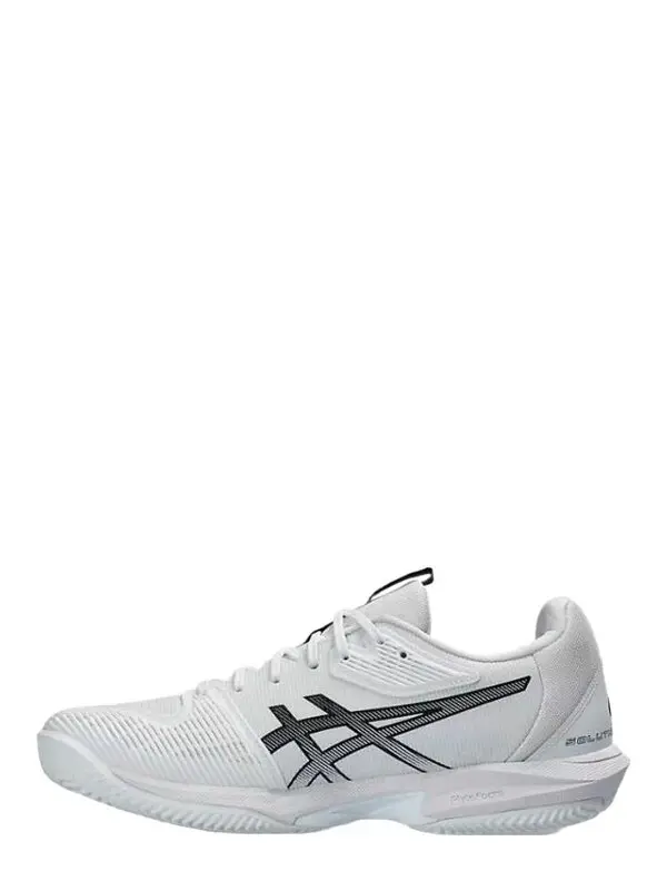 Asics Solution Speed Ff 3 Clay Athletic Sneakers - White/black