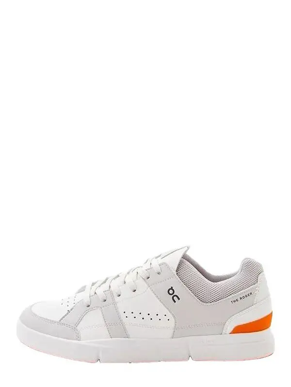 On The Roger Clubhouse Sneakers - Frost/flame