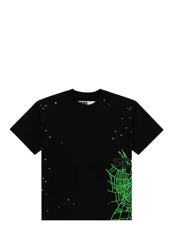 SP5DER Heavy Web T-shirt - Black