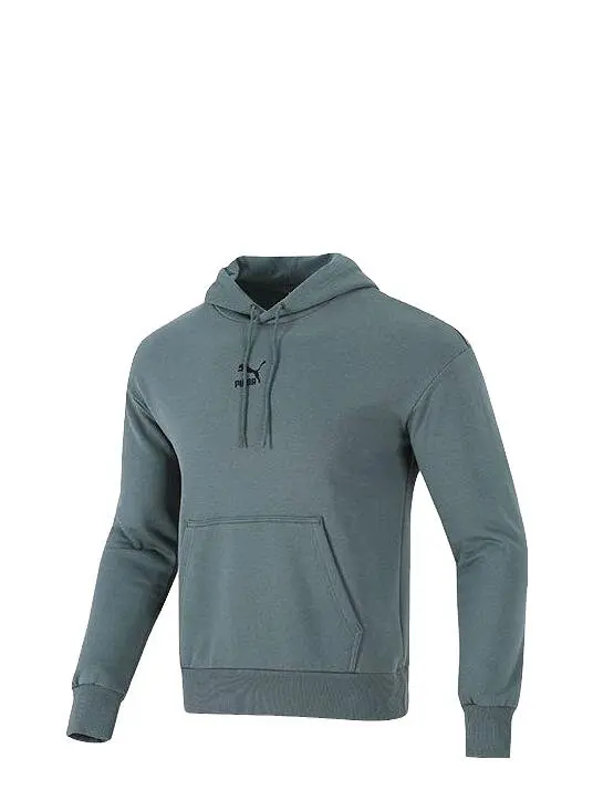 PUMA Classics Oversized Drawstring Hooded Long Sleeve - Green
